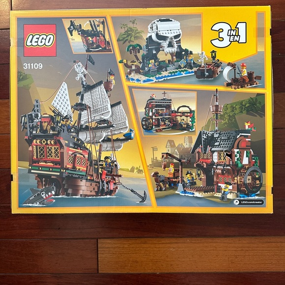 Lego | Toys | Lego Creator 3 In 3119 Pirate Ship | Poshmark